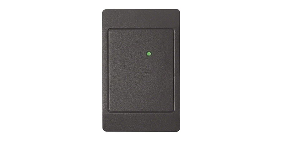 Wall Reader, 5 to 16VDC, Indoor; Outdoor, Read Range 5.5 in., Wiegand ...