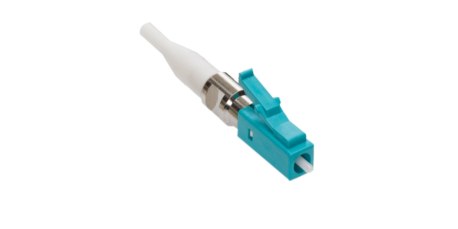Fiber Optic Connector, LC Connector, Field Installable Connector, Aqua ...