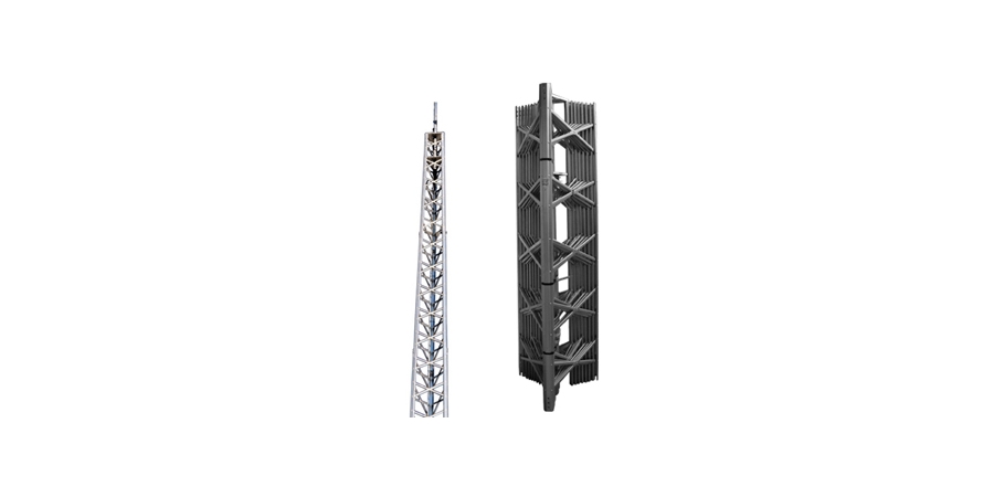 68 foot DMX standard duty tower. DMX towers are packaged complete with ...