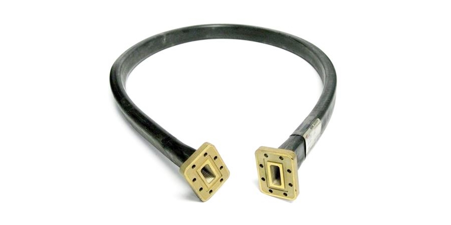 Flexible Twist Rectangular Waveguide,37 to 40 GHz,WR28,WG22,R320,UG-599/U to UG-599/U