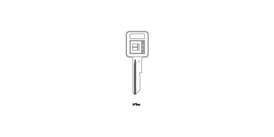 Key Blank, Automotive Key Blank, Original-Shaped Bow, Look-Alike Bow ...