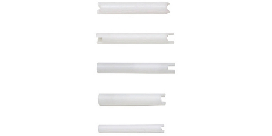 Plug Follower Set, Delrin, White, For Use With Cylinder