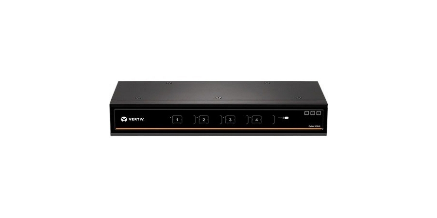 Secure Desktop KVM Switch,4 Port Port,Desk Mount,35 W,0 C Min,40 C Max ...