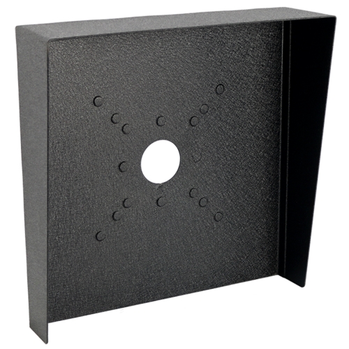 Hood Weather Shroud, Black Wrinkle, Used at Pedestrian or Vehicular ...