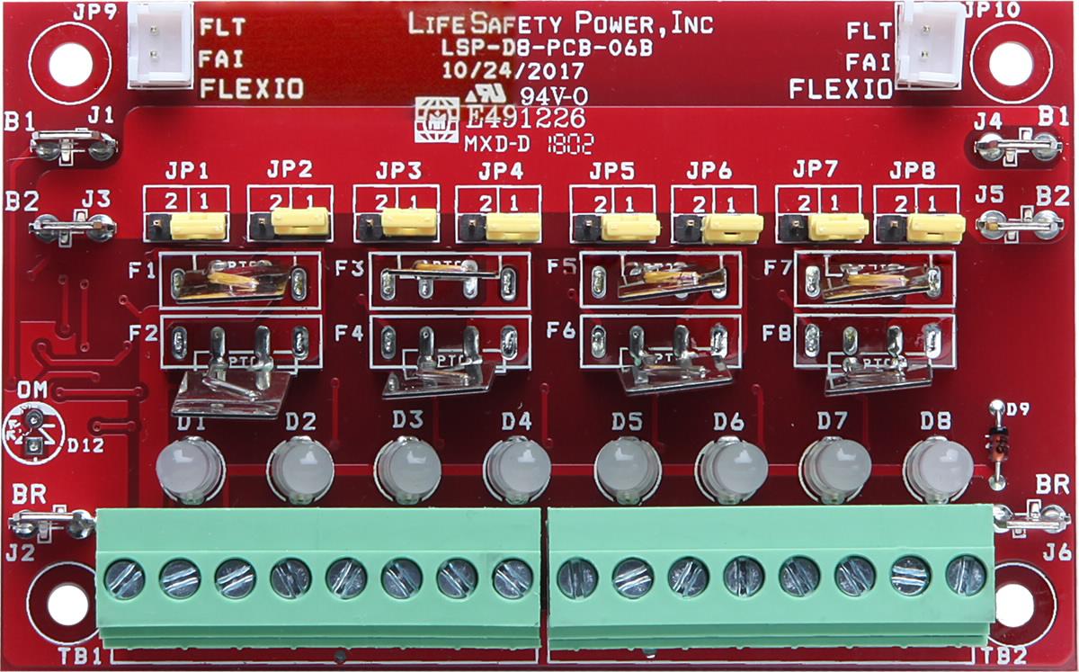 Power Distribution Module, 12 VDC, 24 VDC Input, 2.5 A Input