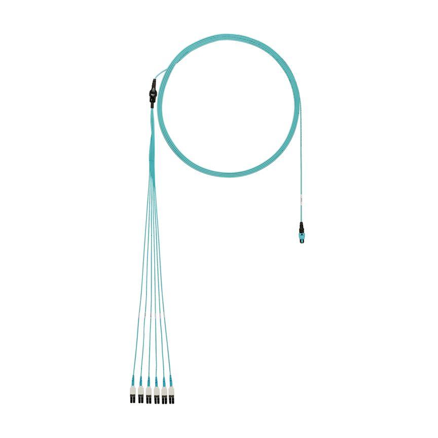 Fiber Trunk, 12-F OM3 HARNESS CBL ASSY OFNP, PANMPO(M)-LC UNIBOOT, STD ...