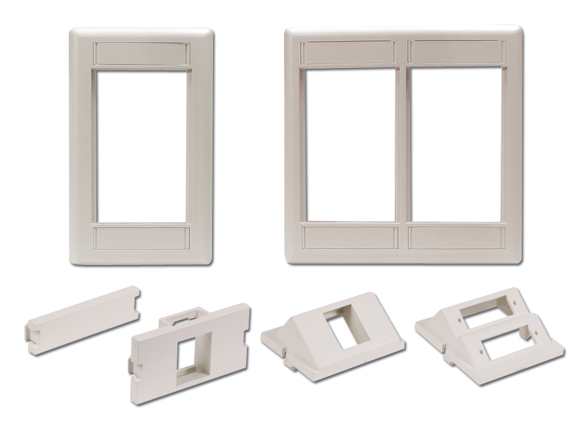 Module Adapter Insert, Off White, Snap-In