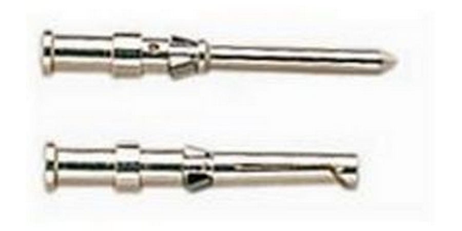 Crimp Contact, Copper Alloy, Gold, 20 AWG, 10A, Stripping Length 8mm